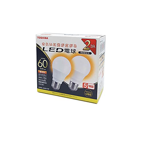 電球色電球色/60/LDA8L-G/60V1RP・Size:60Style:電球色・パッケージ個数:1・?外径：55mm×全長：98mm・?全光束：810lm・?平均演色評価数：80Ra・?定格寿命（h）：40000・?密閉器具対応●定格消...