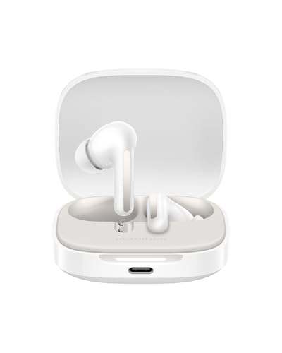 Redmi Buds 6ホワイト/フリー/BHR9250GL・Color:ホワイトStyle:Redmi Buds 6・パッケージ個数:1・【デュアルドライバー、微細な音まで表現】アップグレードした12.4mmの大型ドライバーと5.5mmの...