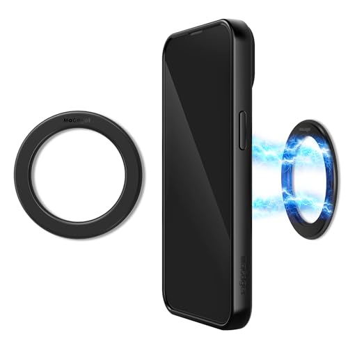ブラック/-/MGT-WP・Color:ブラック・【MagSafeで吸着させる壁マウント】MagSafeの強力磁力でiPhone 12以降の機種をしっかり固定し、縦向き横向きどちらでも安定して設置できる壁掛けタイプ・【様々なシーンで活躍】キ...