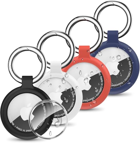Black+Blue+White+Red/-/WAG1-BBLWR・Color:Black+Blue+White+Red・【高品質素材】 このエアタグカバーはエアタグ用に専門的に設計されており、TPU素材で作られています。AirTagを衝撃...