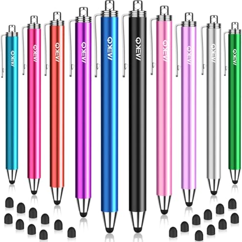 10本セット/-/-・Color:10本セット・【指より良い】タッチペンは指先より繊細なタッチで、タッチスクリーンのキーなどの小さな接点をより精確にタッチできます。ペン先のゴム幅は6mmで、指を痛めることがありません。・【指紋防止＆傷防止】...