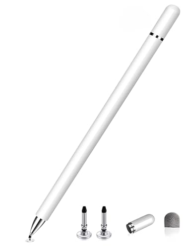 ホワイト/-/-・Color:ホワイト・【スマホ操作がもっと快適に！】 このスタイラスペンなら、ネットサーフィンはもちろん、細かい文字の書き込みやゲームもスムーズに楽しめます。静かな場所でもカツカツ音がしないから、周囲を気にせず集中できます...