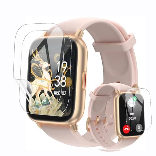 -/RUIMEN H1 スマートウォッチ 1.85インチ 保護フィルム/-・Size:RUIMEN H1 スマートウォッチ 1.85インチ 保護フィルム・[特別設計]TPUスクリーン保護フィルムはRUIMEN H1専用に設計されている。・?...