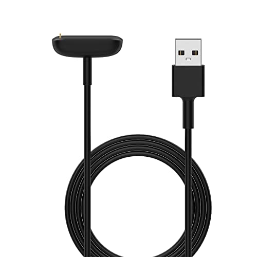 ブラック/充電ケーブル/-・Size:充電ケーブル・【対応機種】Fitbit Luxe / Charge 5 / Charge 6・【高品質】優れた品質な材料を採用、ケーブルが柔らかくてコネクタは金属製で耐用性があります。・【USB充電】5...