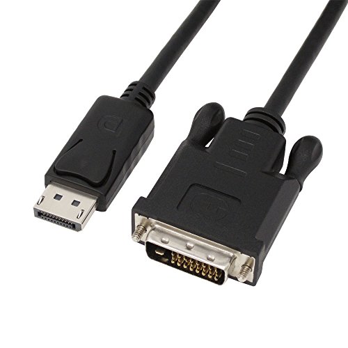 ブラック/-/AMC-DPDVI20・パッケージ個数:1・HDCP対応・DVI-D (デジタル専用)・パソコン側: DisplayPort オス・ディスプレイ側: DVI オス (DVI-D)・カラー: ブラック、ケーブル長: 約2m、Ro...