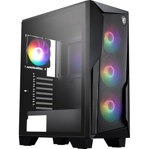 【ブラック】FORGE 130A RGB ファンブラック/-/MAG FORGE 130A AIRFLOW・Style:【ブラック】FORGE 130A RGB ファン・4つのプリインストール済みAUTO-ARGBファン - MAG FOR...