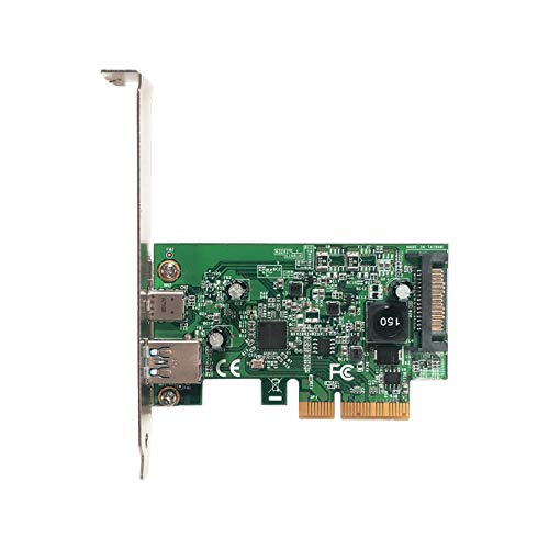 TypeA、TypeC-/-/USB3.1AC-P2-PCIE3・Style:TypeA、TypeC・パッケージ個数:1・ASMedia ASM3142チップ搭載で、2ポート同時使用時も高いパフォーマンスを発揮・接続するコネクターの向きを気...