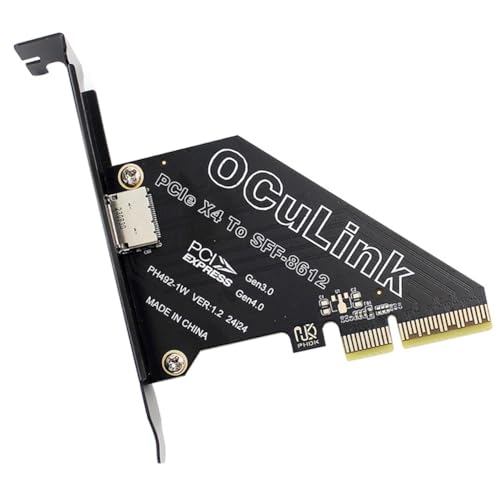 PCI-E 4X to Single Oculink External-/-/SF-057-OC03-HX・Style:PCI-E 4X to Single Oculink External・このPCI Express 1xカードは、PCに...