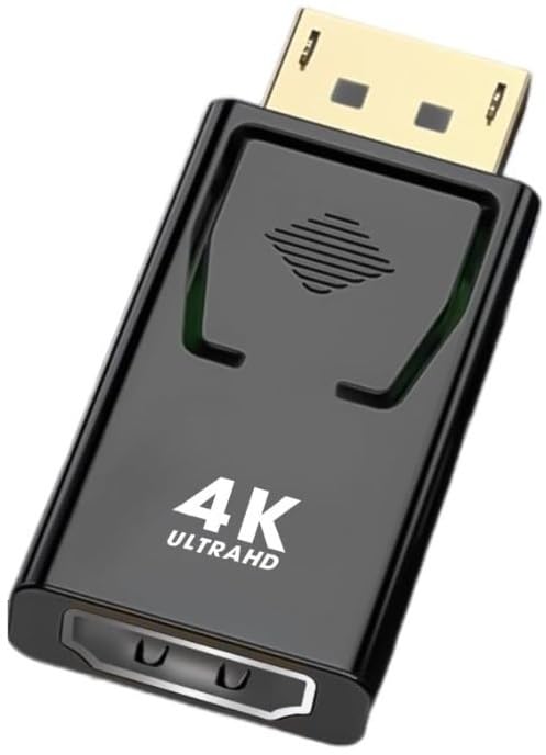 4K@30Hz/1個/-・Color:4K@30HzSize:1個・DisplayPort to HDMI変換アダプタ DP HDMI 変換 コネクタ 4K 対応 オス-メス DPからHDMI 変換アダプタ ディスプレイポートオス → HD...