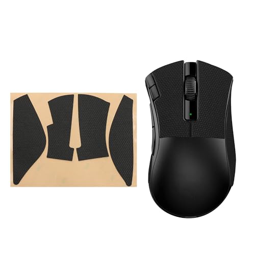 ブラック/-/-・Color:ブラック・ぴったり: Razer DeathAdder V2 X対応・快適なゲーム体験を実現: このゲーミングマウス用滑り止めテープが、ゲーム中の操作性を向上させ、より快適なゲーム体験を実現します。細かなテクス...