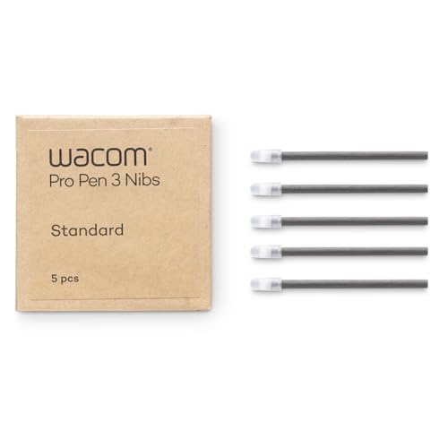 ブラック/-/ACK253010Z・パッケージ個数:1・Wacom Pro Pen 3用ラバー芯（5本）・対応ペン：Wacom Pro Pen 3 (ACP50000DZ)Wacom Pro Pen 3用ラバー芯（5本）