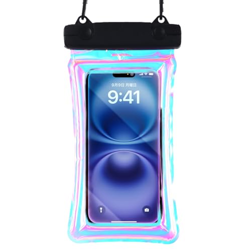 クリアブラック/-/BOUSUICASE・Color:クリアブラック・【商品名】防水スマホケース IPX8認証 ストラップ付き（クリアタイプ＆ソリッドタイプ） 【防水レベル】IPX8（国際防水規格最高水準）取得済み。水深30mまでの防水テス...