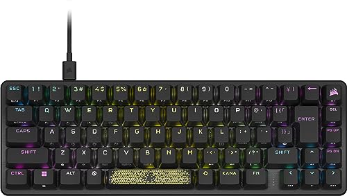 ・ CH-91A401A-JP・持ち運びにも便利な65％サイズのテンキーレスゲーミングキーボード。100％の機能を省スペースで使用できることでデスクトップ上のスペースを占有せずマウスの動きを妨げません。・CORSAIR AXONテクノロジー...
