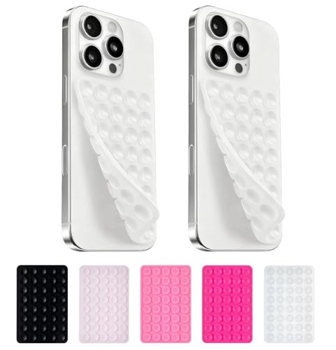 半透明/-/40 吸盤仕様・Color:半透明・多機種対応・強力密着 ：40両面シリコン吸盤で「スマホ 吸盤」性能最大化，フラットな「スマホケース 吸盤」やスマホ本体に対応，iPhone/Android 多機種に安定固定，「吸盤 スマホ」の...