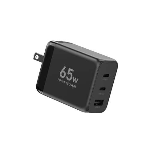 65W/3ポート-/単品/YPD-65CCA・Style:65W/3ポートPatternName:単品・パッケージ個数:1・【3台同時充電に対応　MAX65WのPD急速充電】お使いのスマートフォンやタブレットを驚くほど短時間でフル充電。2つ...