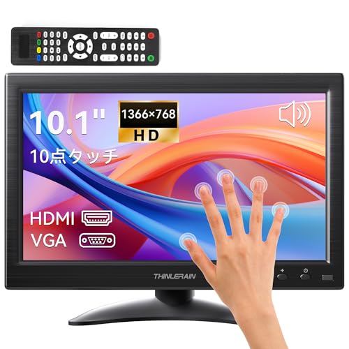 1366×768 - タッチブラック/10.1 インチ/T-101CMBNC-1366・Size:10.1 インチStyle:1366×768 - タッチ・パッケージ個数:1・10点タッチ対応の高感度画面： 10.1型の静電容量式タッチパネ...