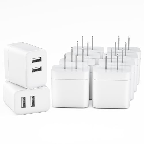ホワイト・10個セット/2USB-Aポート搭載/-・Size:2USB-Aポート搭載Color:ホワイト・10個セット・【2台同時に充電実現 ・ 「マルチセットを選択可能」USB充電器】今回の USBコンセントはUSB-Aポートを2つ搭載し...