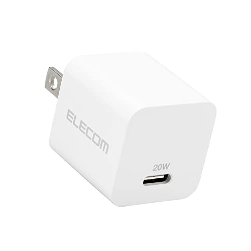 単品ホワイト/1)コンパクト/EC-AC11WH・Size:1)コンパクトStyle:単品・パッケージ個数:1・USB Power Delivery認証済みのUSB Type-C(TM)(USB-C(TM))ポートを搭載し、対応するスマート...