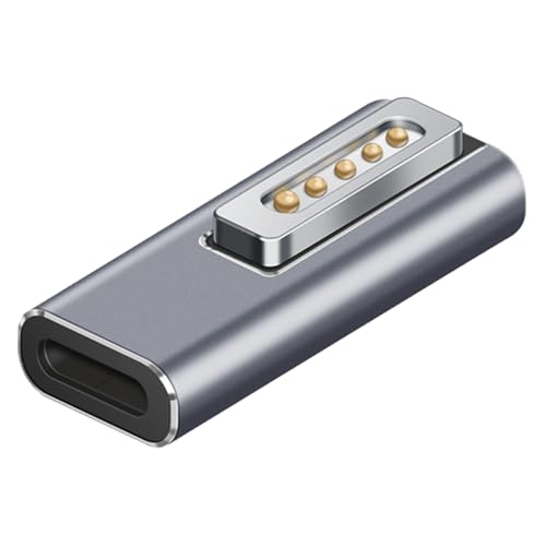 -/USB Type C メス から マグセーフ2 アダプター/-・材質：質感と耐久性に優れたアルミニウム合金製。放熱性にも優れています。充電中のアダプタの温度を効果的に下げ、充電の安定性と安全性を確保します。・磁気機能: 磁気技術により、...