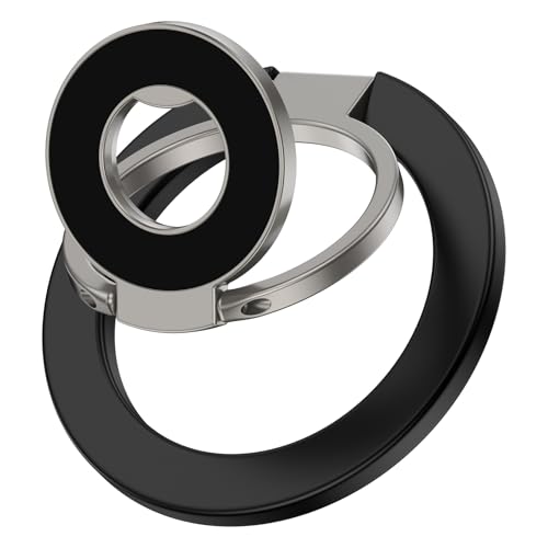 ブラック/-/-・Color:ブラック・両面磁吸設計: 両面から強力にマグネットで固定でき、デバイスをしっかりとサポートします。・MagSafe対応: iPhone12以降のMagSafe機能を完全サポートし、簡単に脱着可能です。・高級感あ...