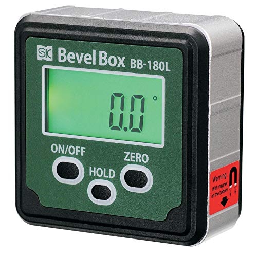 BB-180L・ BB180L・・Style:BB-180L・サイズ(mm):59×59×28・測定範囲(°):±180.0・最小表示(°):0.1・読取精度(°):±0.2・繰り返し精度(°):0.1説明 軽量コンパクト、ポケットサイズで...