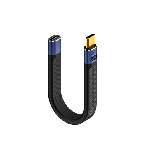 Aタイプ-/1個/-・Size:1個Style:Aタイプ・【USB-C to USB-C FPCケーブル】 USB-C対応の柔軟性に優れたFPC素材を採用、PCの背面や側面など挿し込みにくいUSBポートの延長に便利です。PD240Wの急速充...