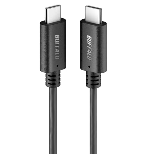 USB-C & USB-Cブラック/2.0m/BU2CC20BK/N・Size:2.0mStyle:USB-C & USB-C・パッケージ個数:1・【iPhoneへ急速充電】USB Type-Cを搭載したiPhone、スマートフォン、タブレ...