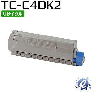安心の1年保証付き 商品名 TC-C4DK2 ブラック トナーカートリッジ (TC-C4DK1の大容量) 種別 リサイクル品 対応機種 COREFIDO2 コアフィード2 C612dnw 印字枚数 A4/5% 約8,000枚 再生品 再生カ...