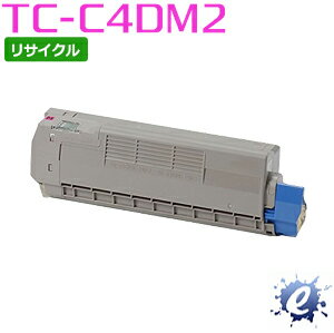 安心の1年保証付き 商品名 TC-C4DM2 マゼンタ トナーカートリッジ (TC-C4DM1の大容量) 種別 リサイクル品 対応機種 COREFIDO2 コアフィード2 C612dnw 印字枚数 A4/5% 約6,000枚 再生品 再生カ...