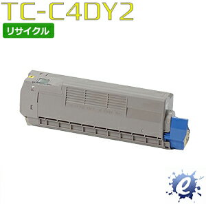 安心の1年保証付き 商品名 TC-C4DY2 イエロー トナーカートリッジ (TC-C4DY1の大容量) 種別 リサイクル品 対応機種 COREFIDO2 コアフィード2 C612dnw 印字枚数 A4/5% 約6,000枚 再生品 再生カ...