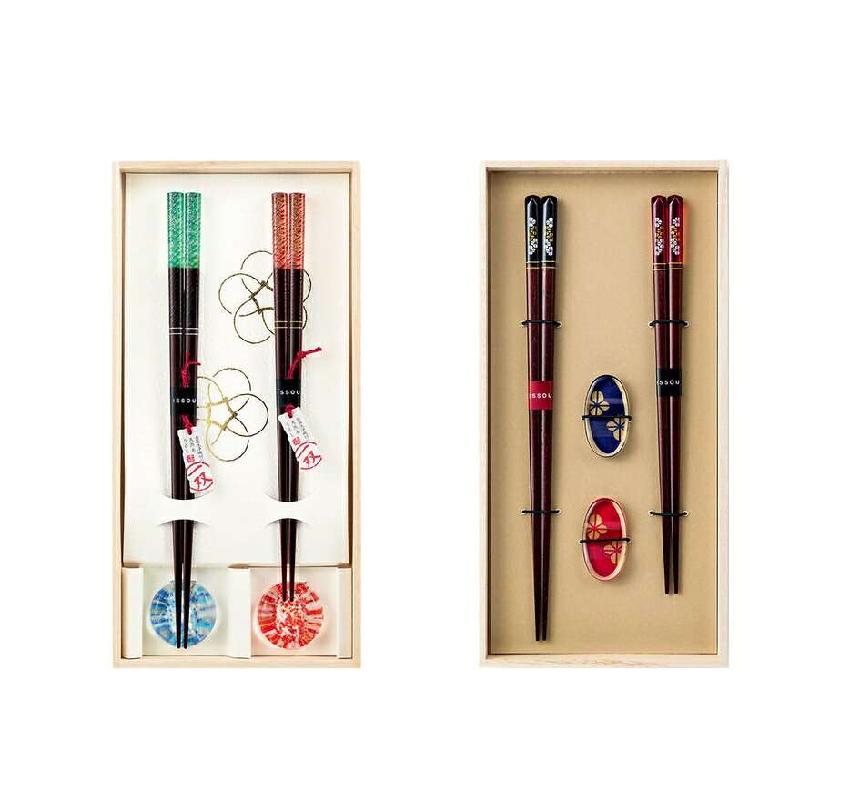 商品情報サイズ(約)箸/23.5cm/21cm、箸置/4.4×2.4cm材質・満開桜〈箸〉天然木/上部ポリエステル塗装・下部漆塗装。〈箸置〉アクリル樹脂/底部ポリエステル塗装・潮風〈箸〉天然木/上部アクリルウレタン塗装・下部漆塗装。〈箸置〉...