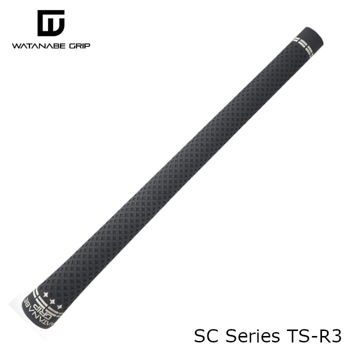 商品情報メーカー/商品ワタナベグリップ/SCシリーズ TS-R3 【テーパーレス】スペック材質：SCコンパウンド種類：テーパーレス/53.5g±0.5gカラー：本体/グレー、塗装/ホワイト注意モニターの発色の具合によって色合いが異なる場合が...