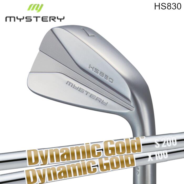 商品情報メーカー/商品MYSTERY/HS830 IRONTrueTemper/DynamicGold HT注意モニターの発色の具合によって色合いが異なる場合がございます。長さやシャフト向きなど選択肢以外の指定がある場合は、備考欄にご記入く...