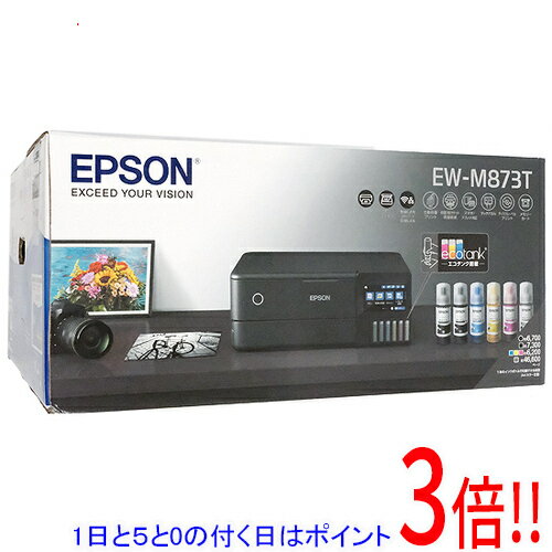 商品名【延長保証対応!!】EPSON製 エコタンク搭載A4カラーインクジェット複合機 EW-M873T商品状態 新品です。 商品説明 「エコタンク」を搭載したフラッグシップモデルのA4インクジェットプリンター。コピー・スキャン・自動両面プリ...