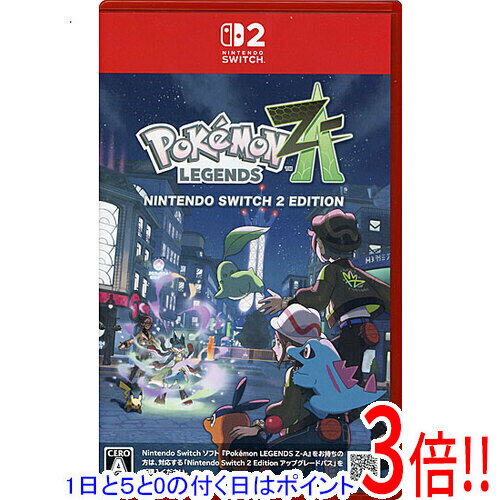 商品名【中古】Pokemon LEGENDS Z-A(ポケモン レジェンズ ゼットエー) Nintendo Switch 2 Edition商品状態 開封済みの中古品です。☆ケース付き！※本商品は、製品の性質上、返品はお受けできませんのでご...