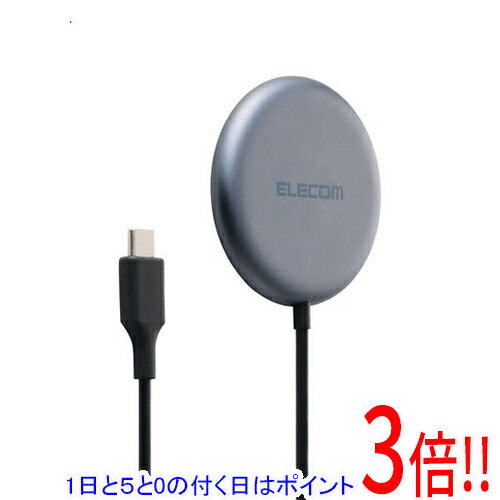 商品名【1日と5.0のつく日、18日はポイント3倍！】ELECOM マグネット式 ワイヤレス充電器 Qi2.2 25W出力 1.5m W-MA11BK ブラック商品状態 新品 商品説明 最大25W出力で、ワイヤレス充電がもっと速くなる。Qi...