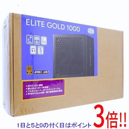 商品名Cooler Master ELITE GOLD 1000 MPX-A005-AFAG-BJP商品状態 新品です。 商品名 電源ユニット 型番 ELITE GOLD 1000 MPX-A005-AFAG-BJP 仕様 [基本スペック]...