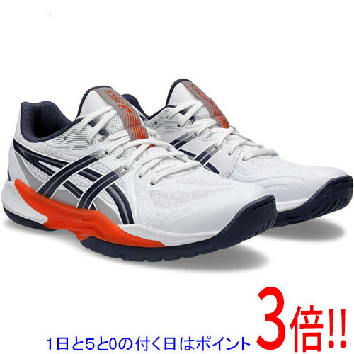 商品名asics アシックス 25.0cm ハンドボールシューズ POWERBREAK FF 1071A101 ホワイト/ノヴァオレンジ商品状態新品商品説明力強い左右への動きをサポートするグリップ性と安定性を両立したスタビリティモデル中足部...
