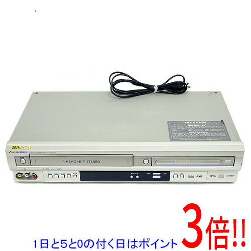 商品名【中古】DXアンテナ製 VHS付きDVDプレーヤー DV-140V 元箱あり商品状態動作確認済みの中古品です。※中古品のため、使用感や傷、汚れ等がある場合がございます。商品名DVDプレーヤーVHSコンビネーションデッキ型番DV-140...