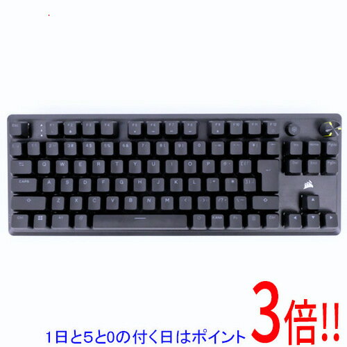 商品名【中古】Corsair ゲーミングキーボード K70 CORE TKL CH-911911E-JP ブラック商品状態動作確認済みの中古品です。 ※中古品ですので、傷、汚れ等ある場合がございます。 ご理解の上、ご検討お願いします。商品名...