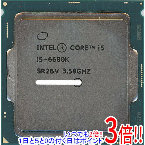 商品名【中古】Core i5 6600K 3.5GHz 6M LGA1151 95W SR2BV商品状態 動作確認済の中古品です。 ※中古品ですので、傷、汚れ等ある場合がございます。ご理解の上、ご検討お願いします。 商品名 Core i5 ...