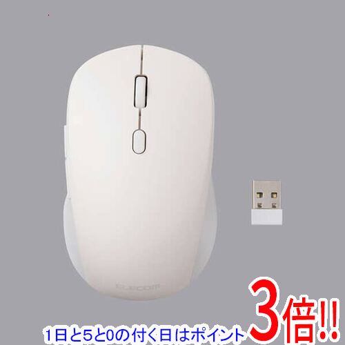 商品名ELECOM製 OSMOD Six USB無線/Bluetooth 静音マウス 6ボタン Mサイズ M-MY30MBSXWH ホワイト商品状態 新品 商品説明 シンプルな左右対称形状に、静音ボタンや2台接続可能なマルチペアリング機能を...
