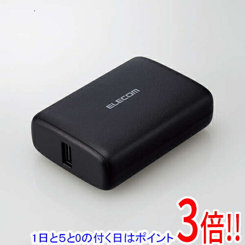 商品名【1日と5.0のつく日、18日はポイント3倍！】ELECOM コンパクトモバイルバッテリー 10000mAh DE-C46L-10000BK ブラック商品状態 新品 商品説明 USB Power Delivery規格に準拠し最大出力2...