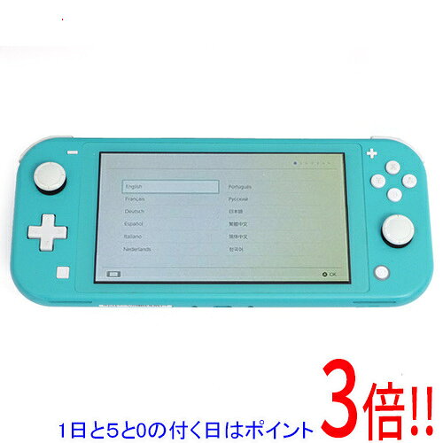 商品名【中古】任天堂 Nintendo Switch Lite(ニンテンドースイッチ ライト) HDH-S-BAZAA ターコイズ 液晶画面いたみ商品状態動作確認済みの中古品です。※中古品のため、使用感や傷、汚れ等がございます。※液晶画面に...