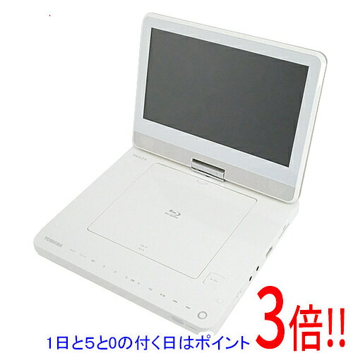 商品名【中古】TOSHIBA ポータブルBDプレーヤー SD-BP900S 本体のみ 液晶画面いたみ商品状態動作確認済みの中古品です。※液晶画面に傷があります。※中古品のため、使用感や傷、汚れ等がある場合がございます。型番SD-BP900S...