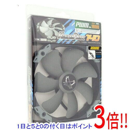 商品名SCYTHE製 KAZE-FLEX 140mm PWM KF1425FD18-P商品状態 新品 商品説明 ・140mm角のケースファン「KAZE FLEX 140 PWM」 光らない通常モデルと4ピンRGBモデルのラインナップ 商品名...