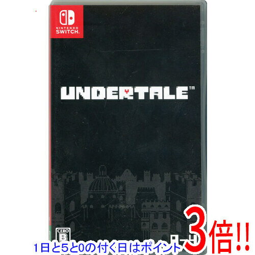 商品名【中古】UNDERTALE Nintendo Switch商品状態 開封済みの中古品です。☆ケース付き！※本商品は、製品の性質上、返品はお受けできませんのでご了承ください。 商品情報 ヘンテコなモンスターたちが暮らす「地底の世界」に落...