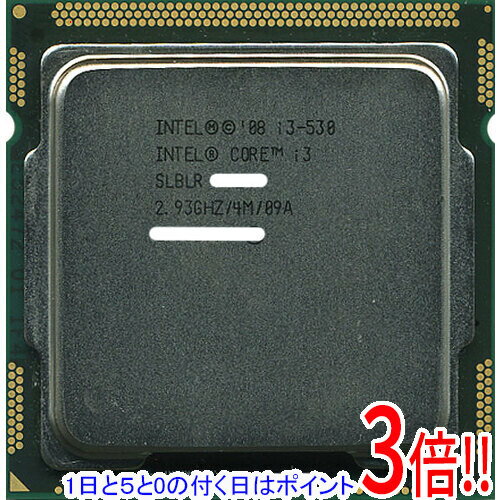 商品名【中古】Core i3 530 2.93GHz 4M LGA1156 73W SLBLR商品状態 動作確認済の中古品です。 CPU本体のみです。(箱・説明書等は付属しません)/動作確認済み。 商品名 Core i3 530★2.93G...