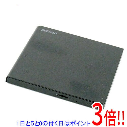 商品名【1日と5.0のつく日、18日はポイント3倍！】【中古】BUFFALO製 ポータブル DVDドライブ DVSM-PLV8U2-BKB ブラック商品状態 動作確認済の中古品です。 ※細かい傷が多い商品となります。 ※中古品ですので、傷、...