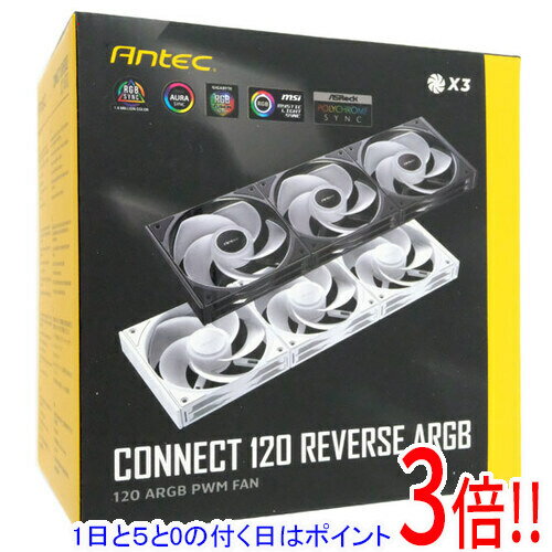 商品名Antec製 ケースファン Connect 120 Reverse ARGB_3PK WHITE商品状態 新品。 商品名 ケースファン 型番 Connect 120 Reverse ARGB_3PK WHITE 仕様 ファンサイズ 1...